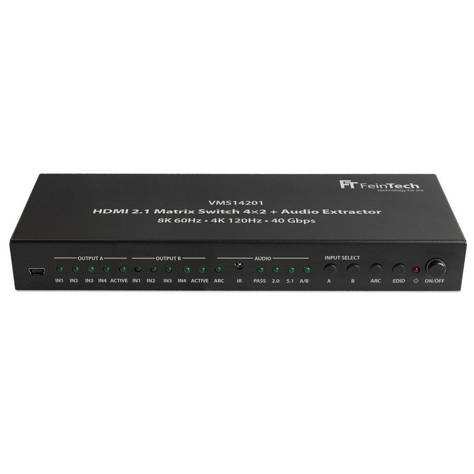 FeinTech Audio / Video Matrix-Switch VMS14201 HDMI 2.1 Matrix Switch ... FeinTech Audio / Video Matrix-Switch VMS14201 HDMI 2.1 Matrix Switch ...