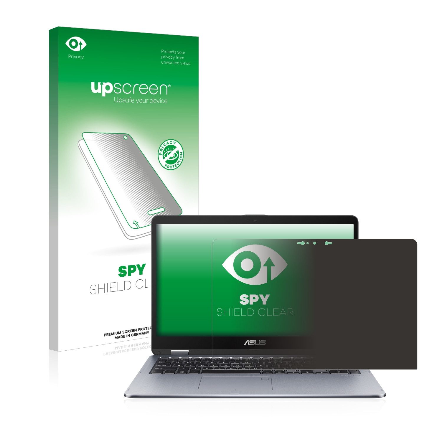 Upscreen Blickschutzfolie Für Asus Vivobook Flip 15 Tp510uf