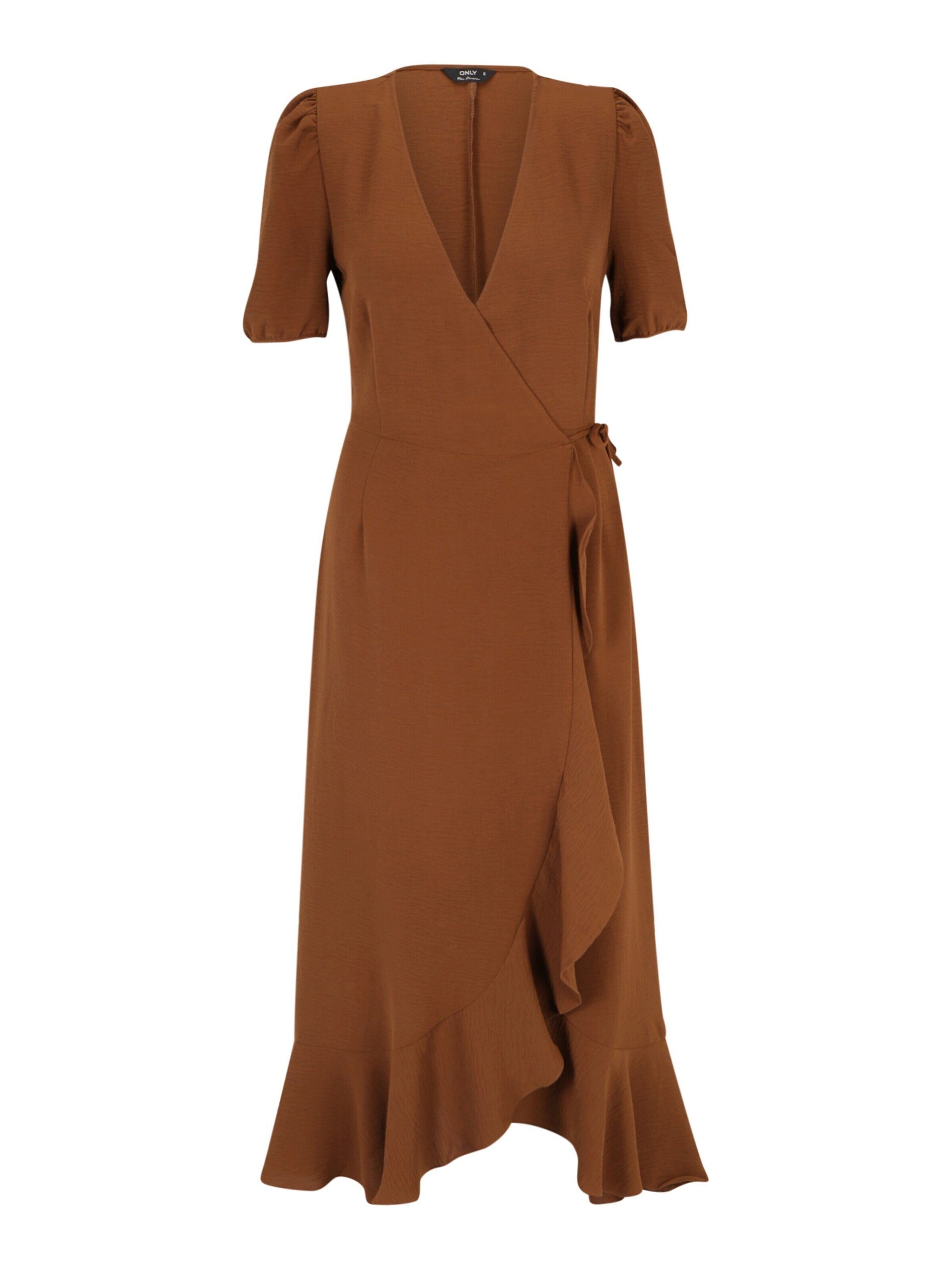 Only Tall Maxikleid Mette 1 Tlg Wickel Design Volant Drapiert