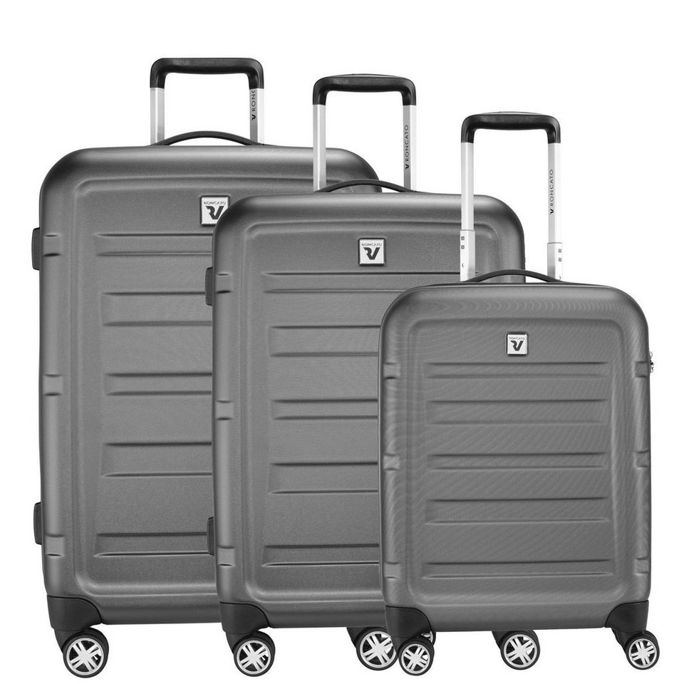Roncato Trolleyset Passenger 4 Rollen 3 Teilig 3 Tlg Polycarbonat