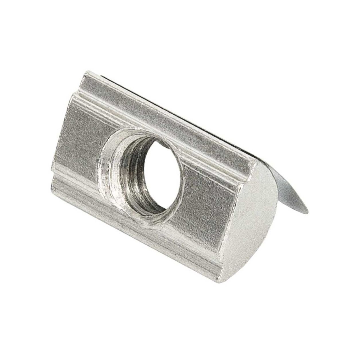 SCHMIDT systemprofile Profil 50x Nutenstein M8 Nut 8 Gleitmutter Steg Feder