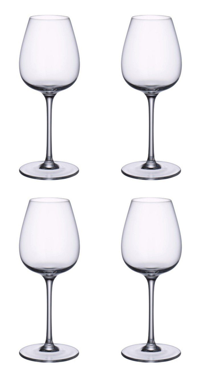 Villeroy & Boch Rotweinglas Purismo Wine Rotweingläser 570 ml 4er Set, Glas, Maße: Höhe 23cm ...