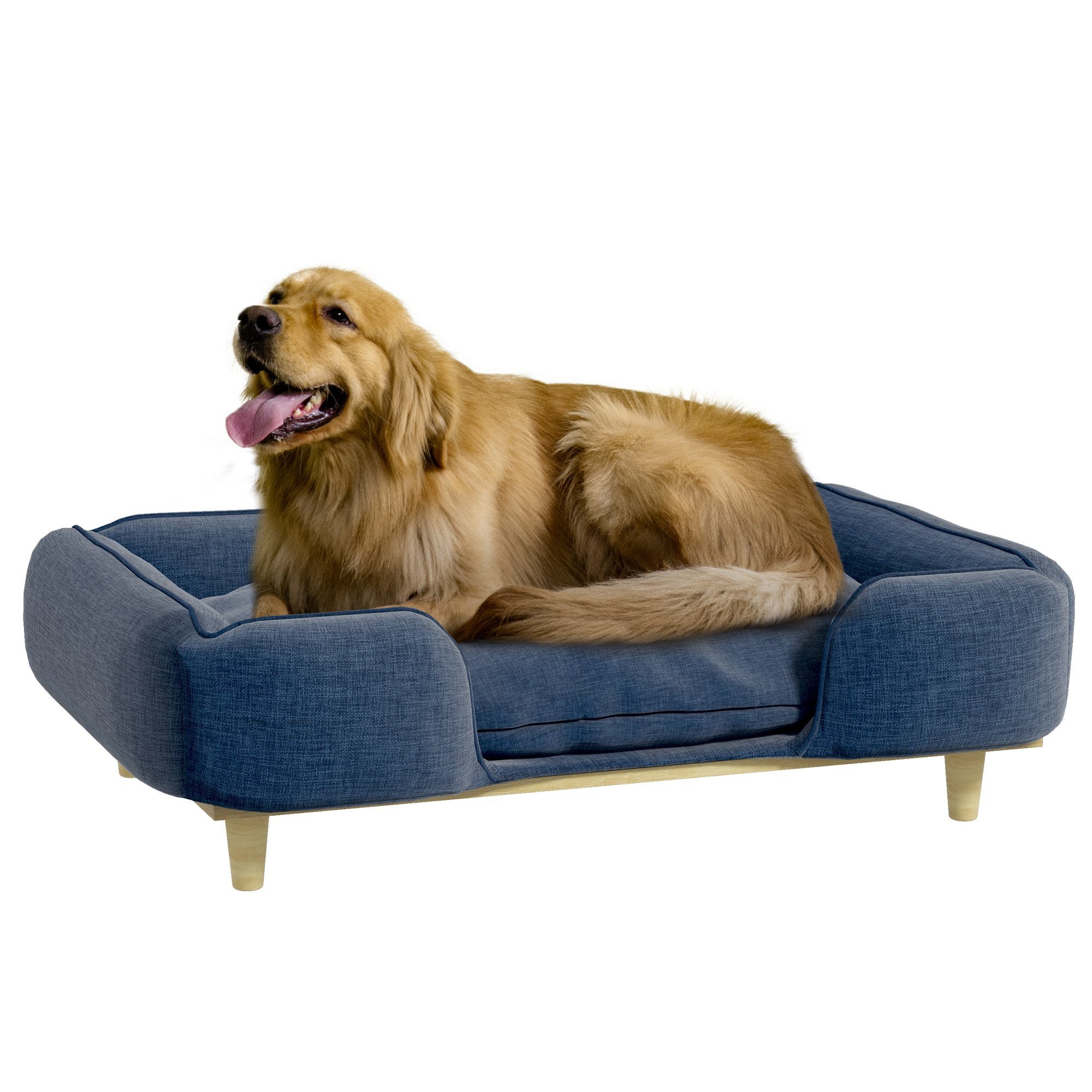 Pawhut Tierbett Hundesofa Haustiersofa Haustierbett Polyester