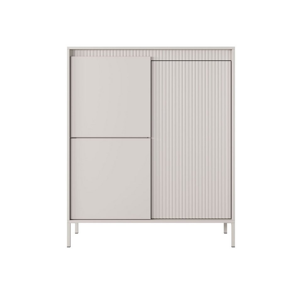 Moeblo Kommode Rifaro A 3d Geriffelte Fronten Sideboard Wohnzimmer