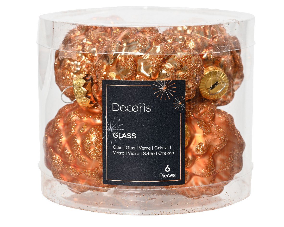 Decoris Season Decorations Christbaumschmuck Christbaumschmuck Zapfen