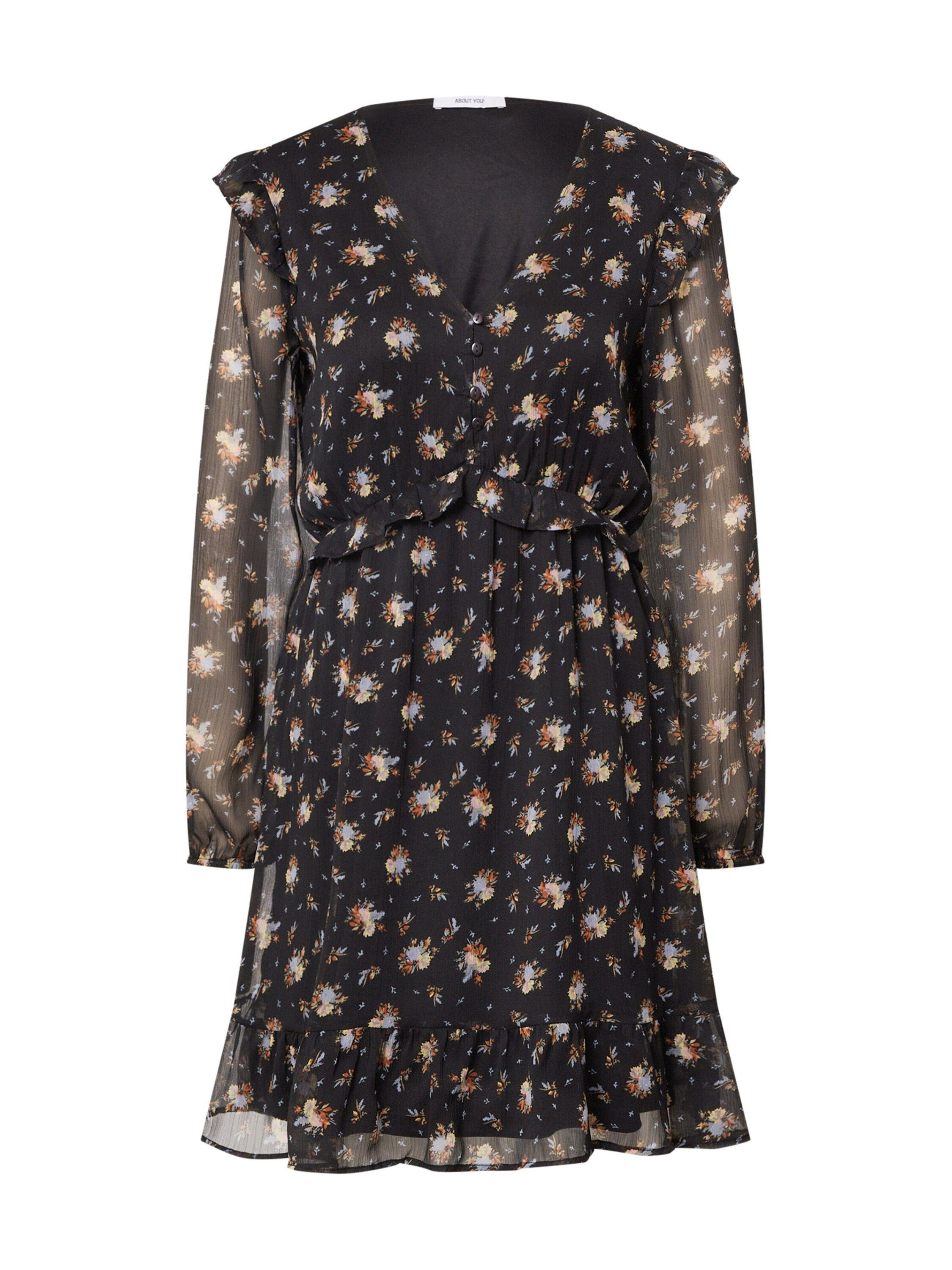 About You Blusenkleid 1 Tlg Drapiertgerafft Rüschen Volant