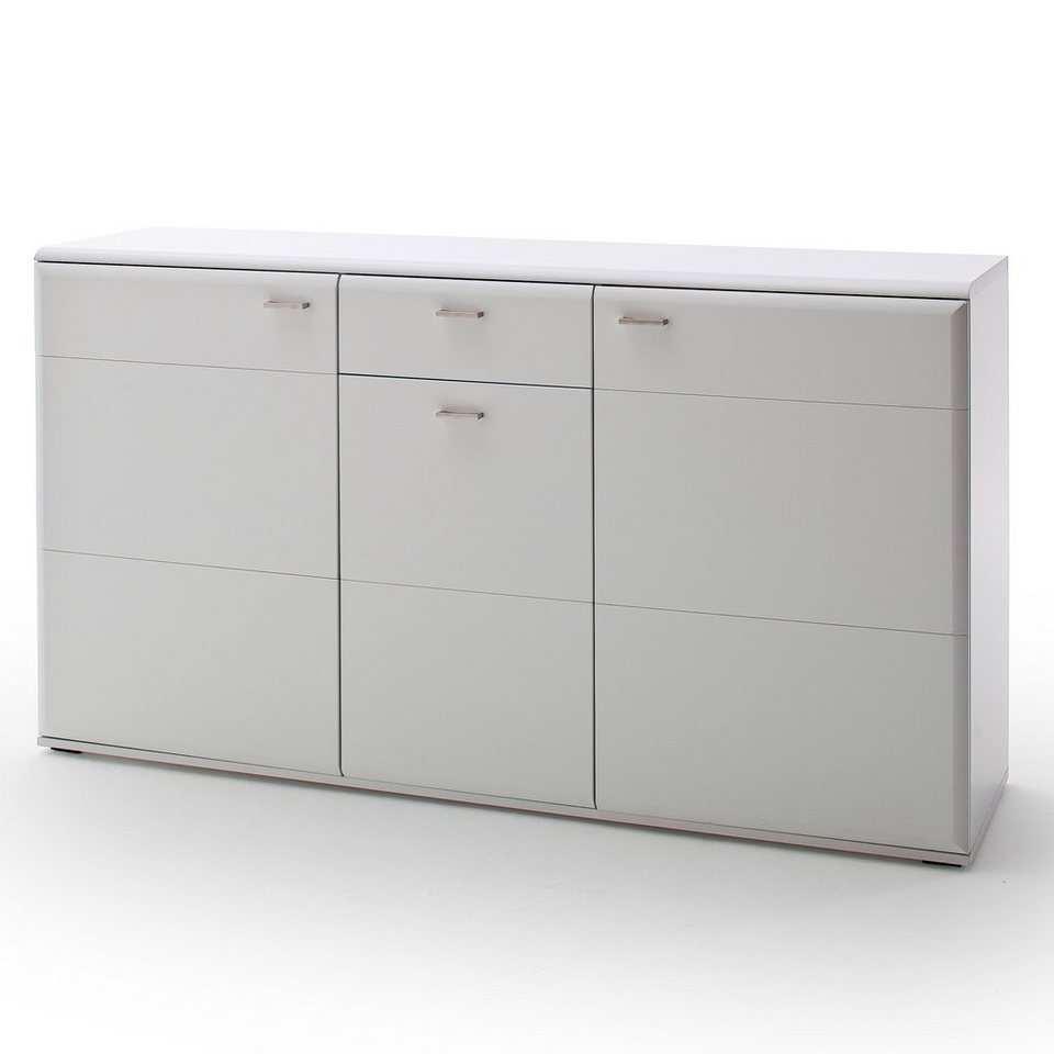 Newroom Sideboard Felgano Sideboard Weiß Matt Modern Kommode Melamin