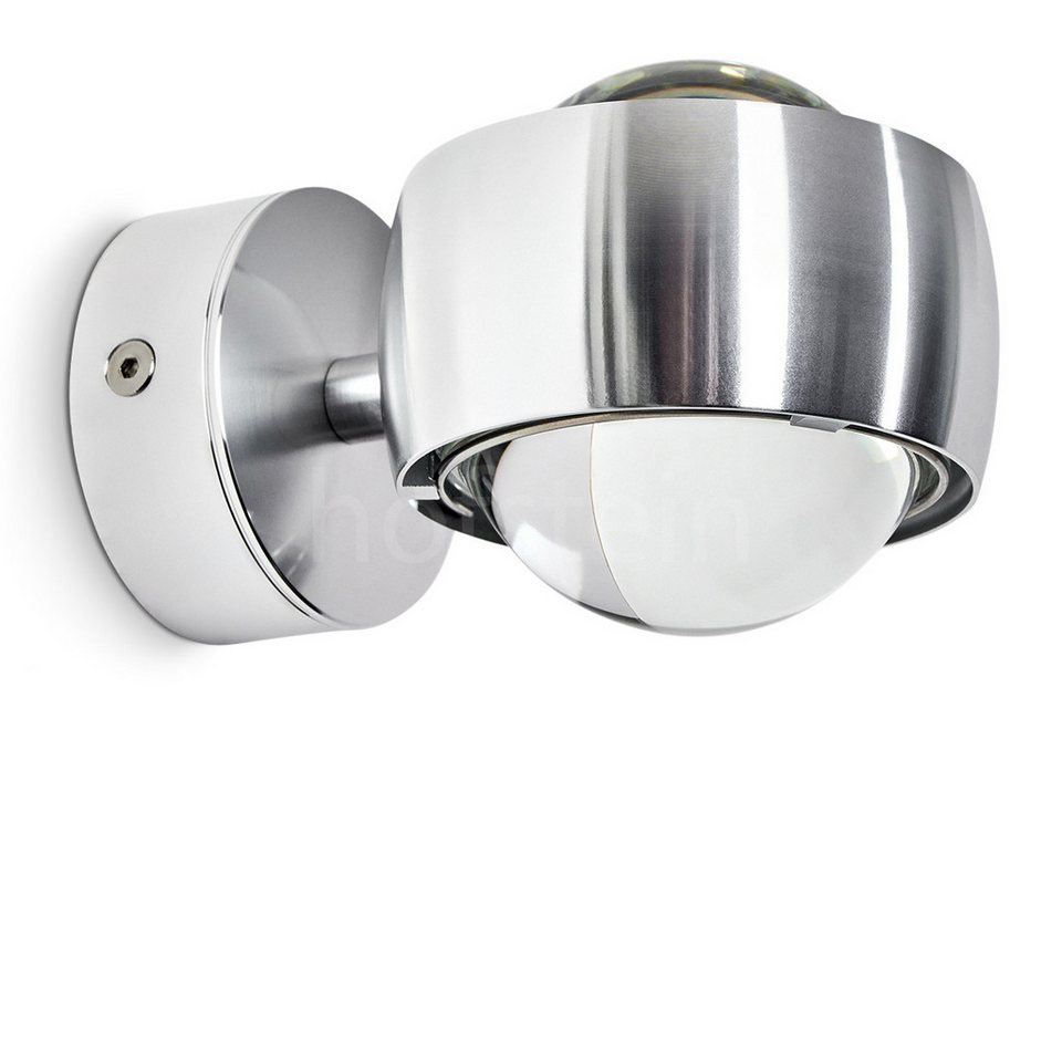 Hofstein Wandleuchte Osacca Moderner Wandstrahler Aus Metallglas In