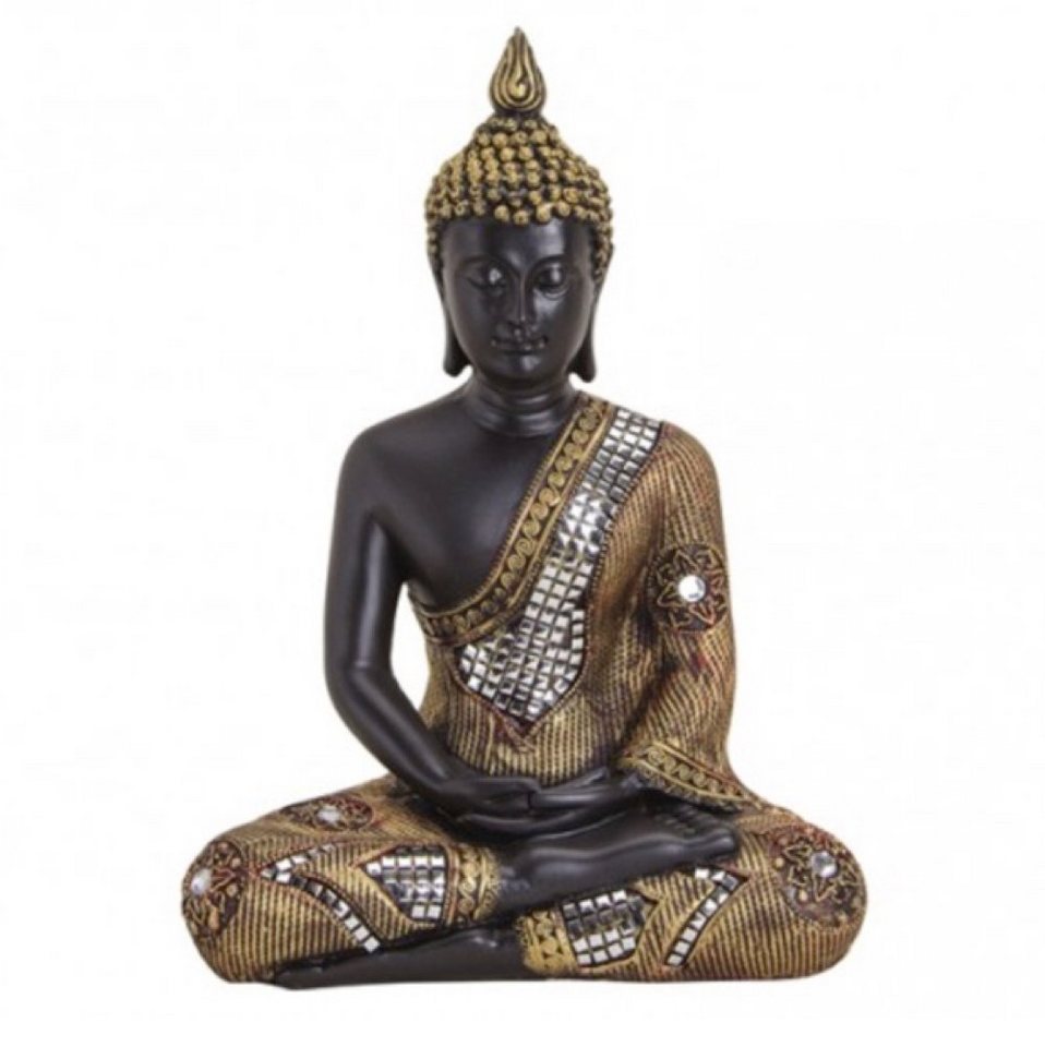 G Wurm Dekofigur Große Buddha Figur Meditierend Sitzend 27 Cm In