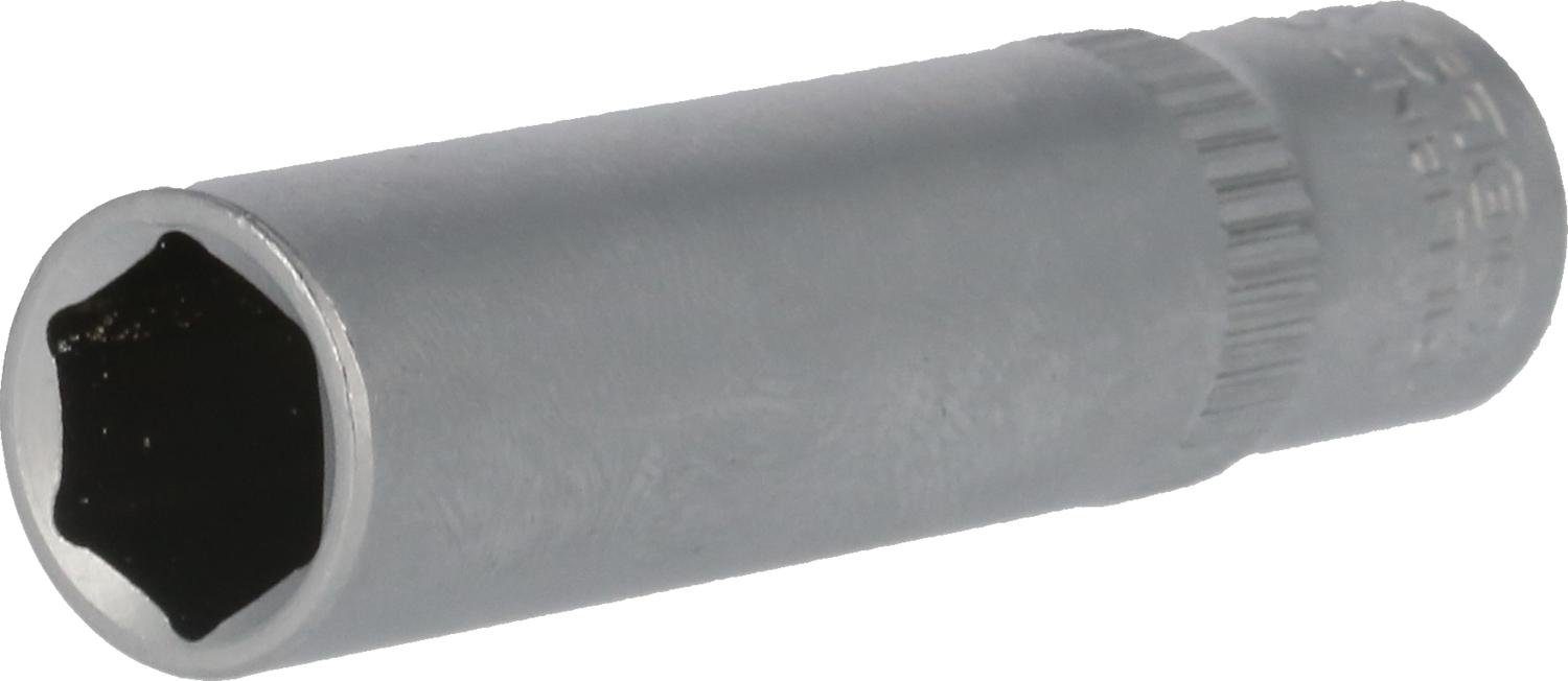 Brilliant Tools Stecknuss, 1/4" Sechskant, lange Ausführung, 9 mm