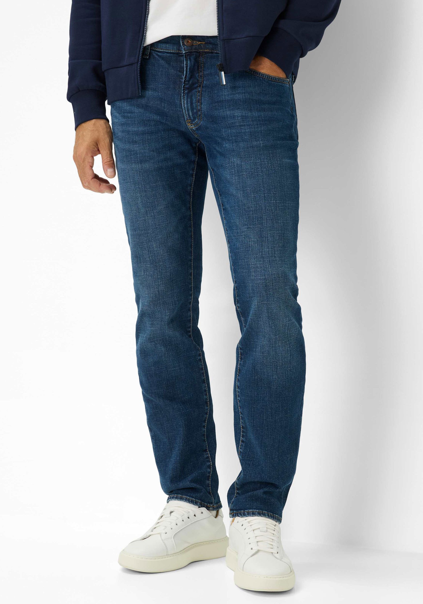 Brax 5-Pocket-Jeans CHUCK Blue Genes Authentic Stretch Denim