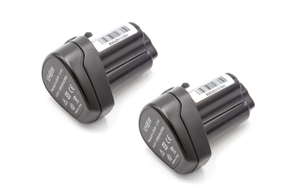 vhbw kompatibel mit Metabo PowerMaxx 12 Basic, PowerMaxx BS, PowerMaxx ...