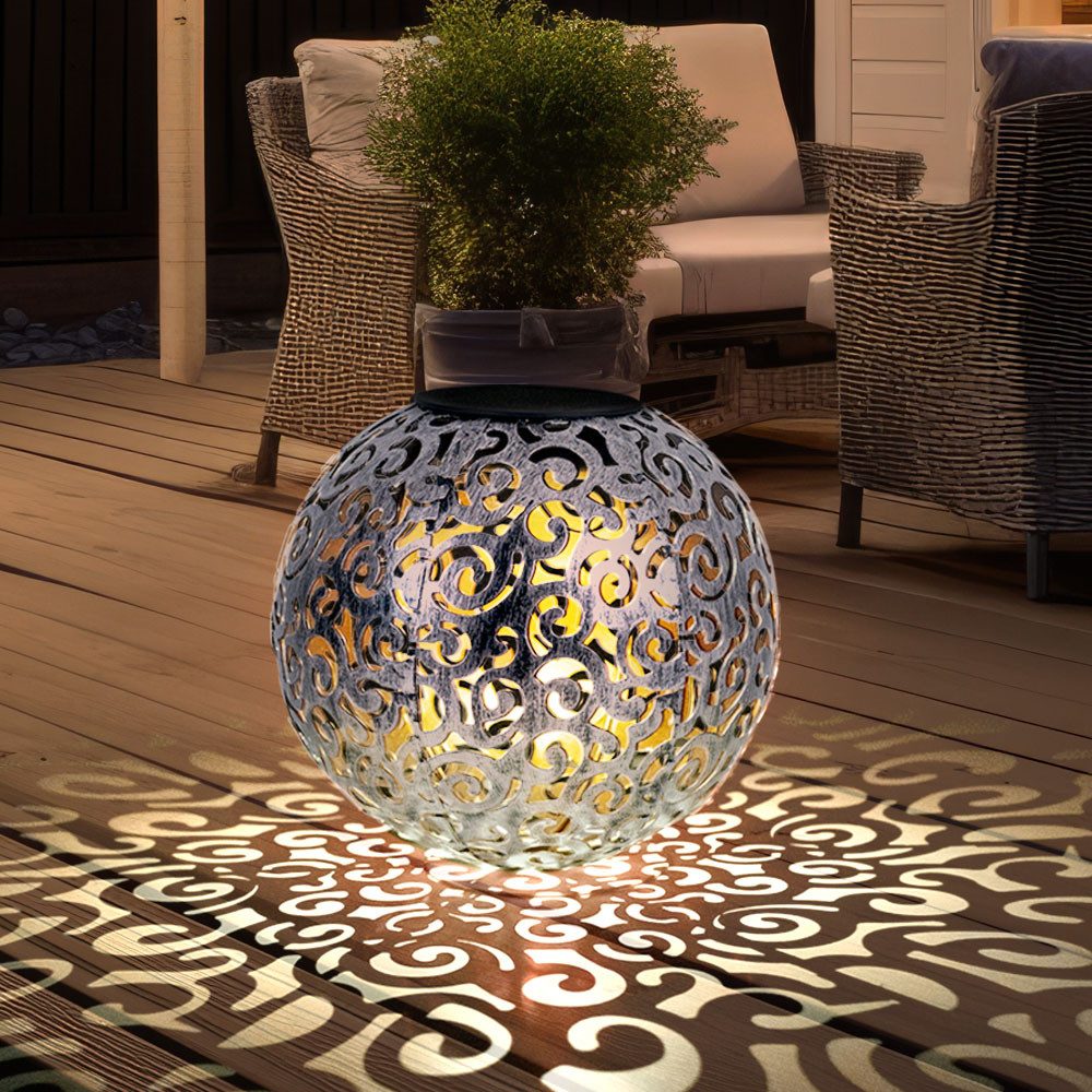 GLOBO LIGHTING LED Gartenleuchte, LED-Leuchtmittel fest verbaut ...