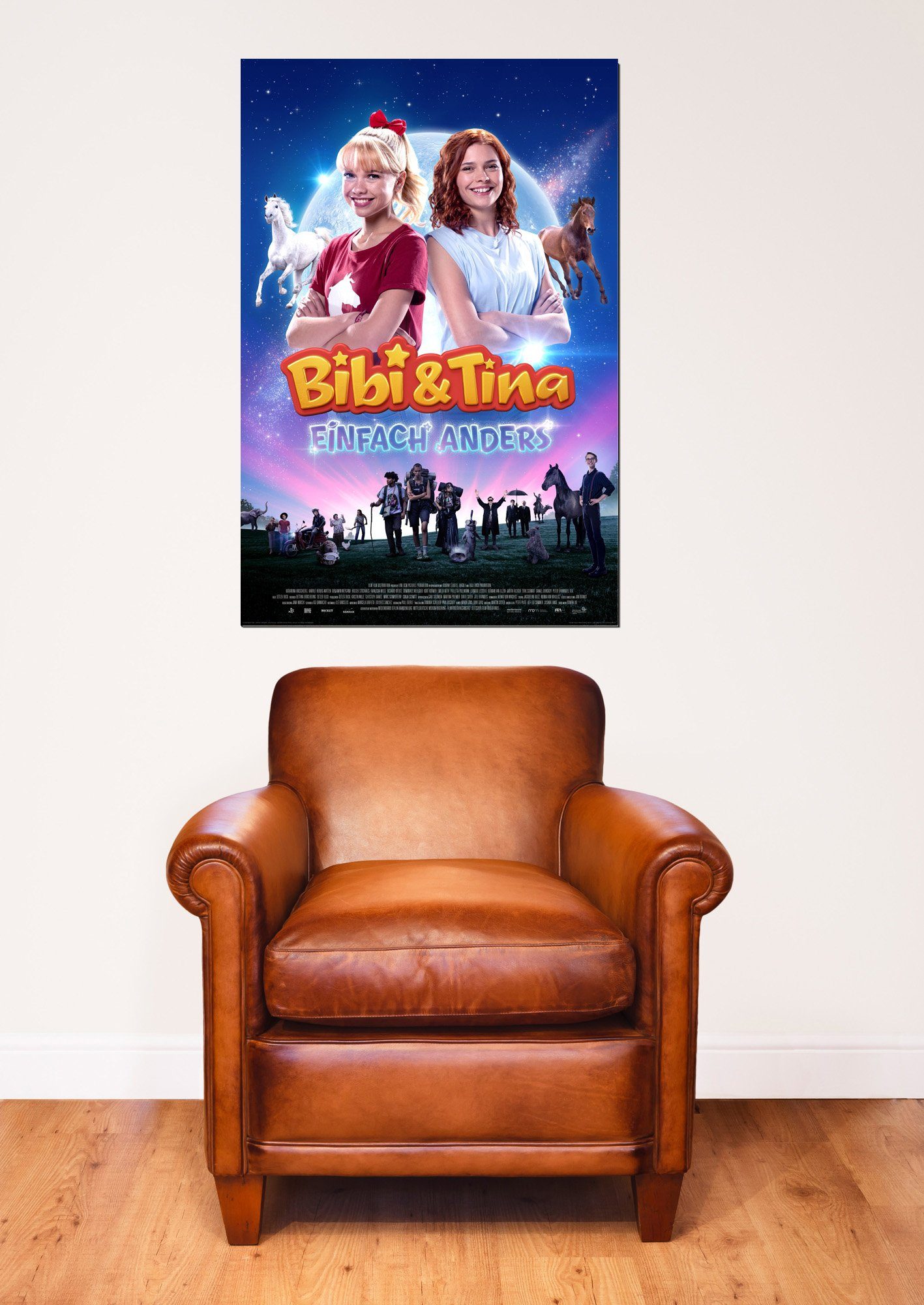 empireposter Poster Bibi & Tina Einfach Anders Filmplakat 61x91,5 cm, Print