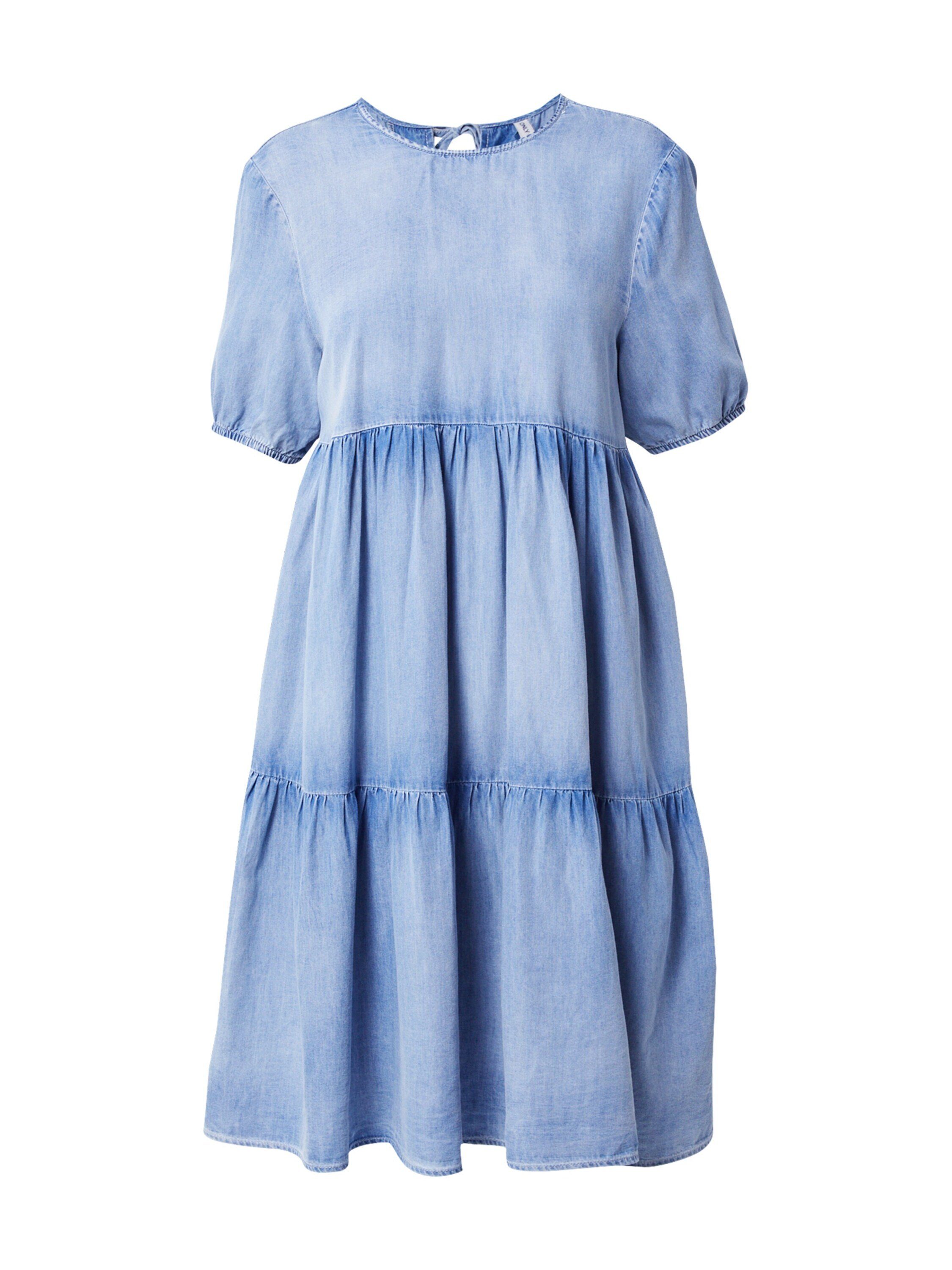 Only Midikleid Bea 1 Tlg Drapiertgerafft Cut Outs Volant