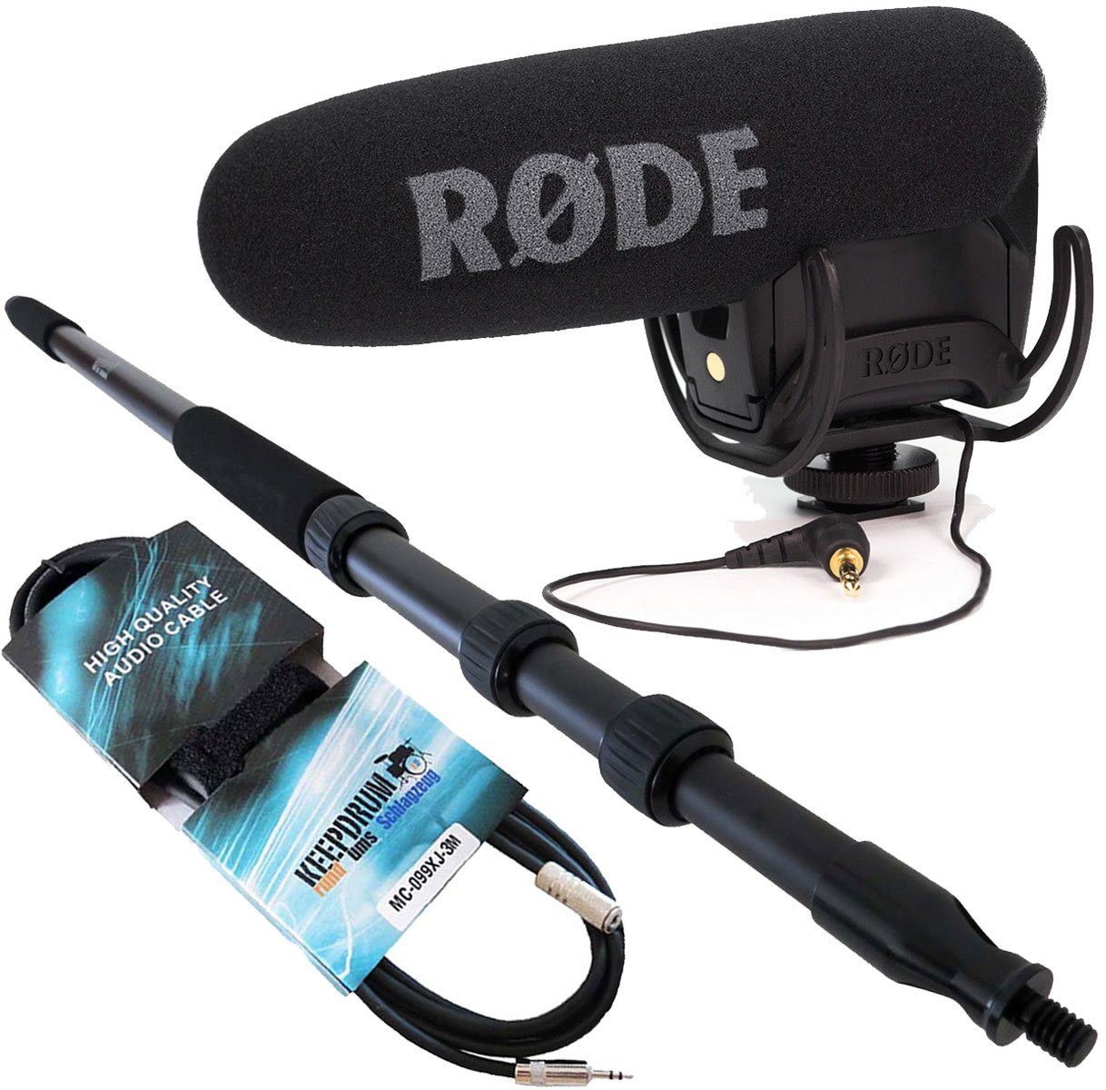 RØDE Mikrofon Rode Videomic PRO Rycote + Tonangel + Kabel