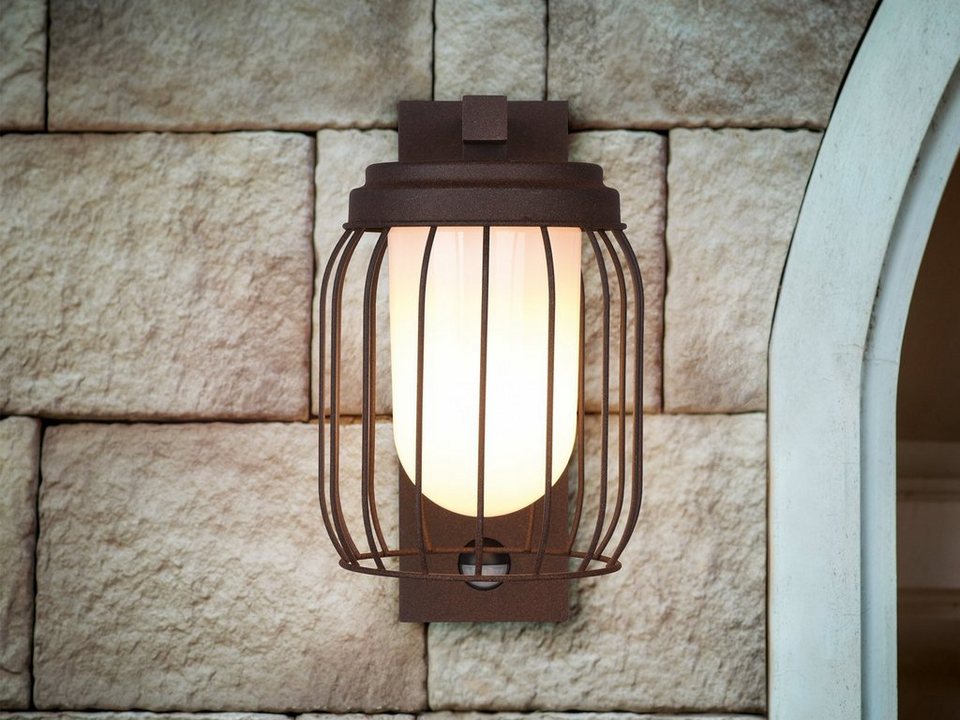 Meinewunschleuchte Led Außen Wandleuchte Led Wechselbar Warmweiß