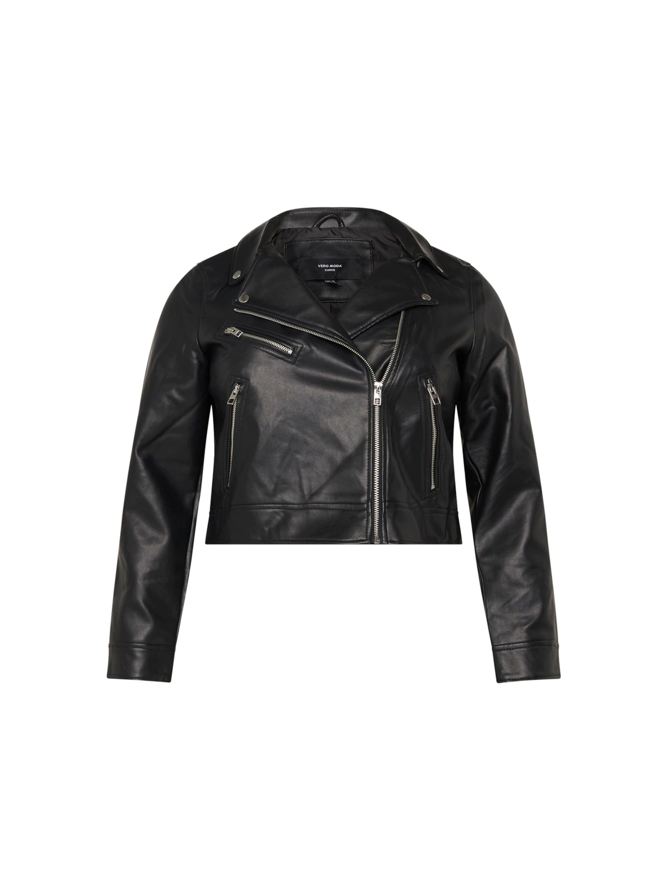 Vero Moda Curve Lederjacke FINE HEIDA (1-St), Seitliche ...