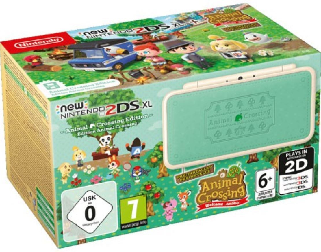 Nintendo New 2DS XL Limited Animal Crossing Animal Crossing vorinstalliert