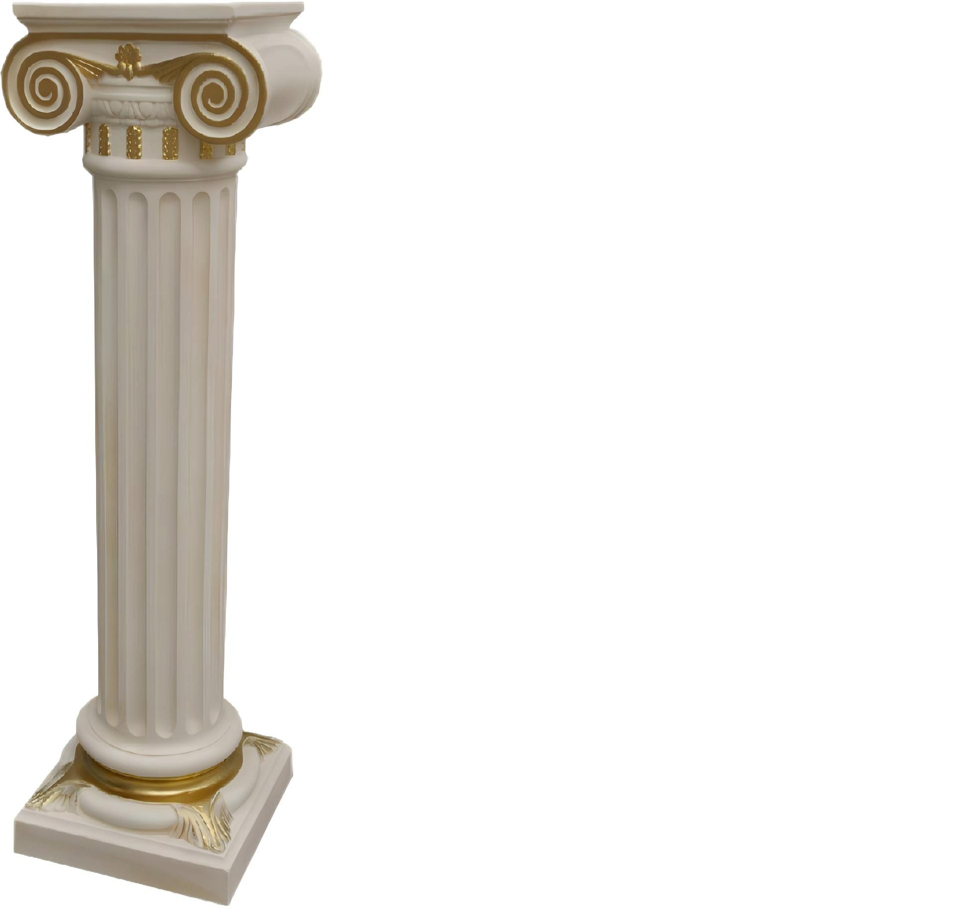Jvmoebel Skulptur Design Spalten Säule Blumensäule Ständer Antik Stol
