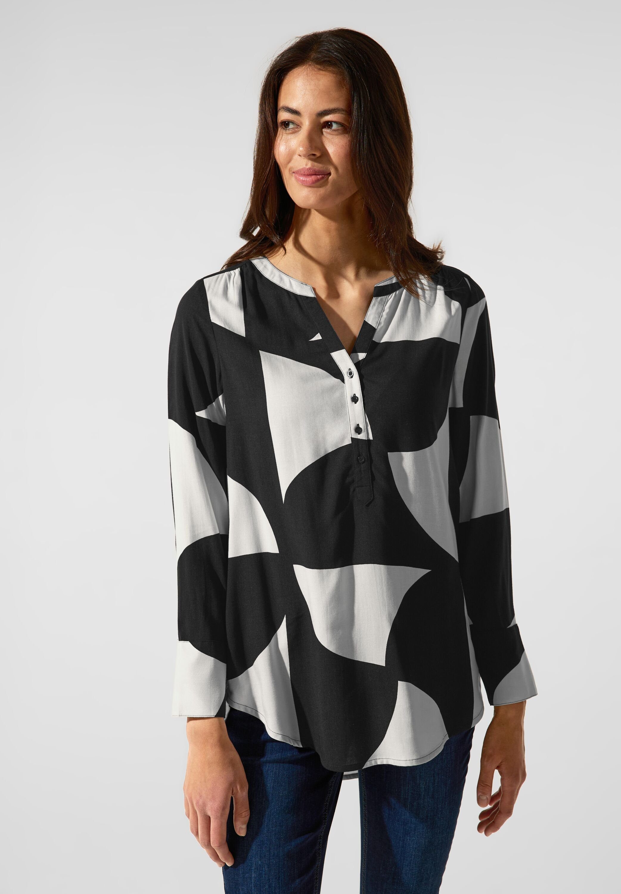 Street One Langarmbluse Aus Softer Viskose Bluse