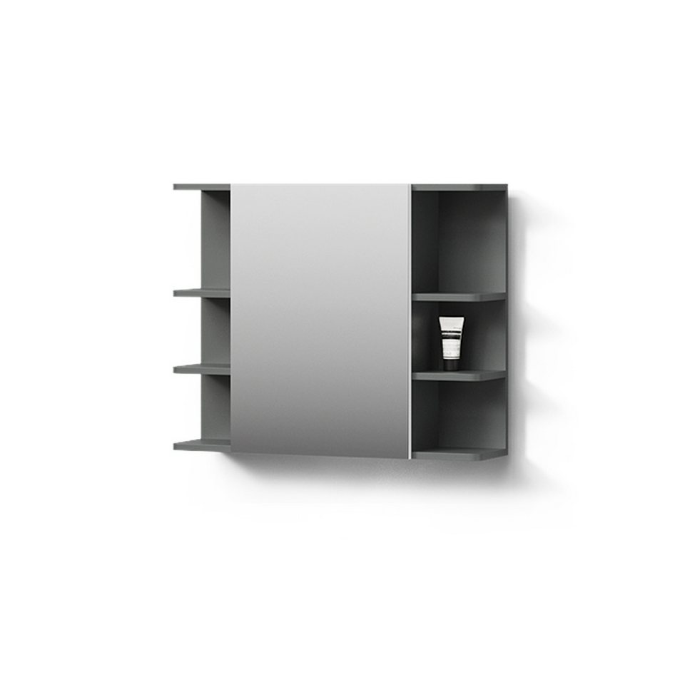 Livinity® Badezimmerspiegelschrank Fucino Anthrazitanthrazit 796 X