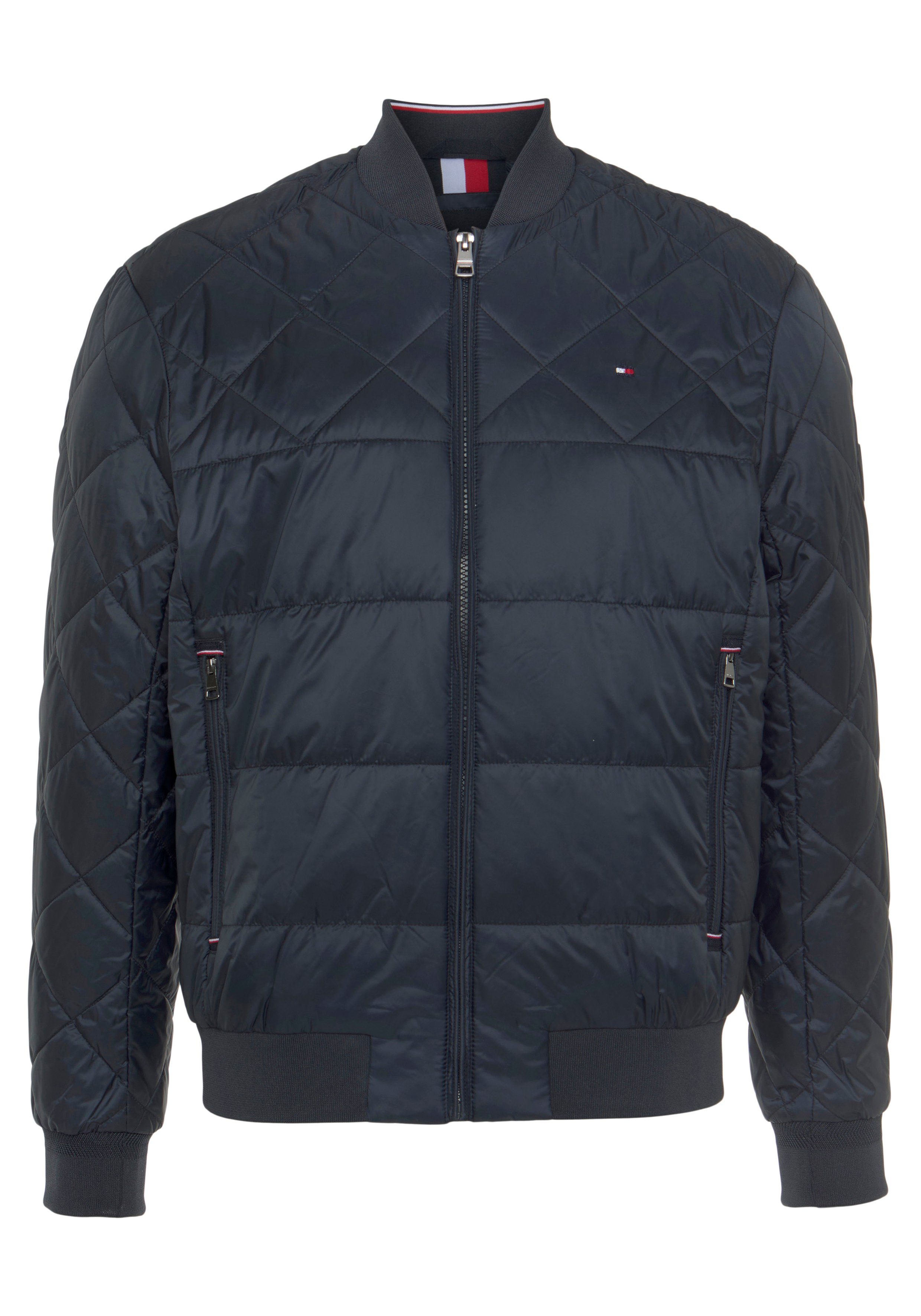 Tommy Hilfiger Bomberjacke Packable Recycled Bomber Mit Dezenten