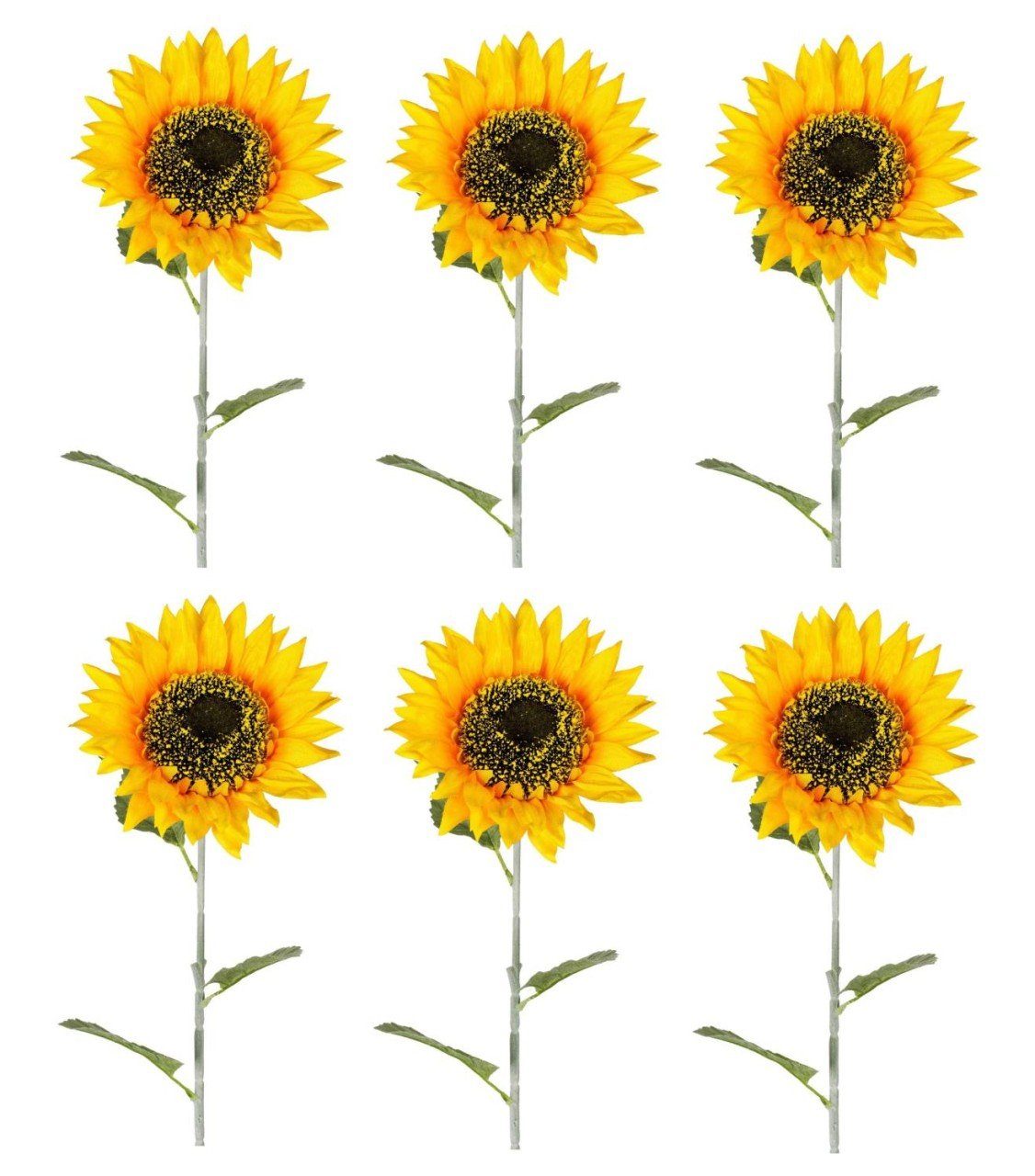 Kunstblume Formano Höhe 73 Cm Gelb H73cm D15cm Kunststoff