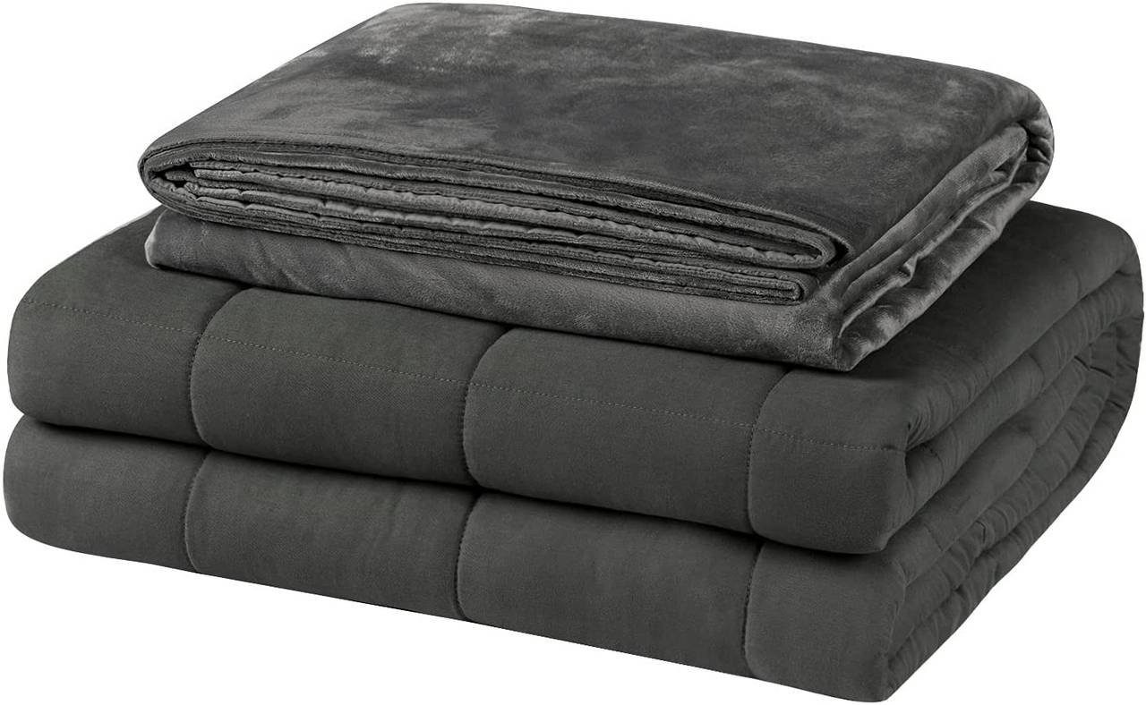 EUGAD Gewichtsdecke, 13 kg, 200 x 230 cm, Bezug: 100% Baumwolle ...