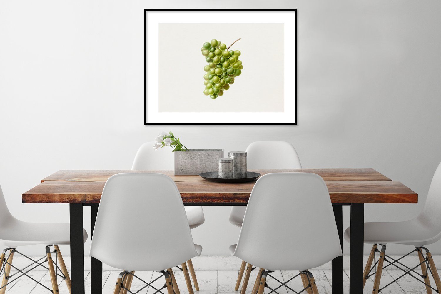 Muchowow Poster Weintrauben Traube Obst 1 St Gerahmtes Poster