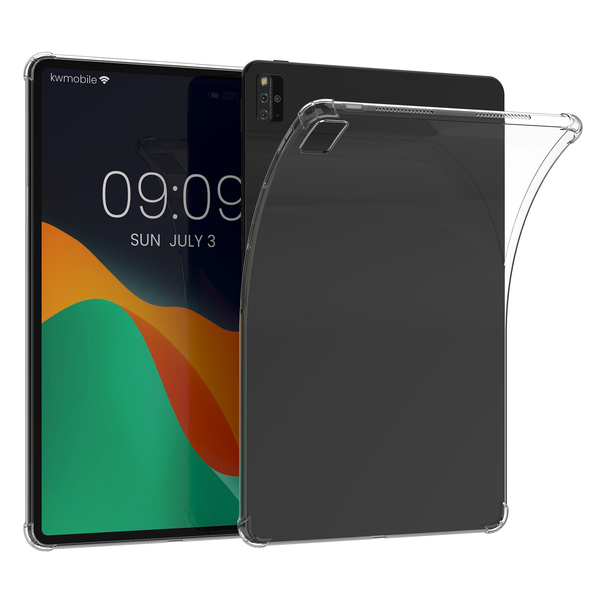 Kwmobile Tablet Hülle Hülle Für Huawei Matepad Pro 126 2021 Silikon