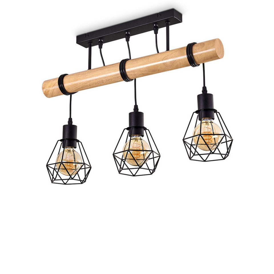 Hofstein Deckenleuchte Campo Vintage Deckenlampe Aus Metall In
