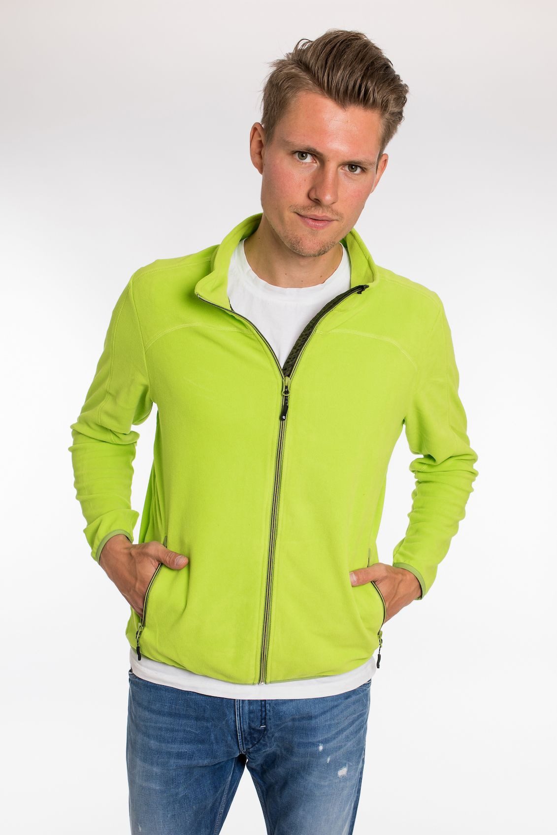 DEPROC Active Fleecejacke KIRKVALE CS Men Midlayer, Fleece