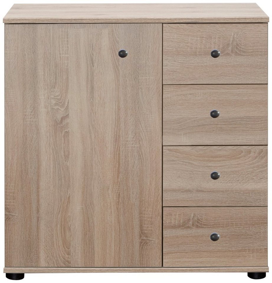 99rooms Kommode Teresa Sideboard Schrank Metall Funktionalität Im