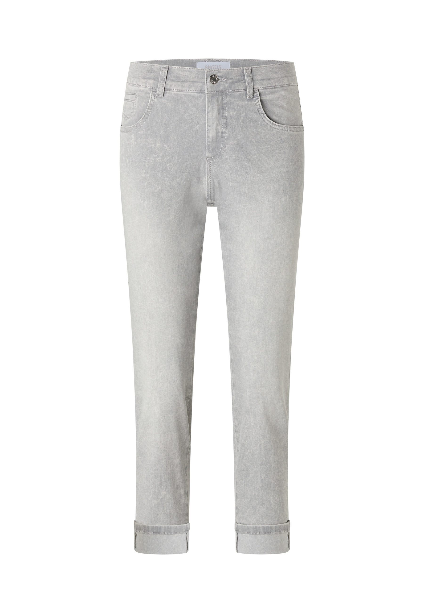 ANGELS Straight-Jeans Darleen Cool, Verdeckter Zip-Fly