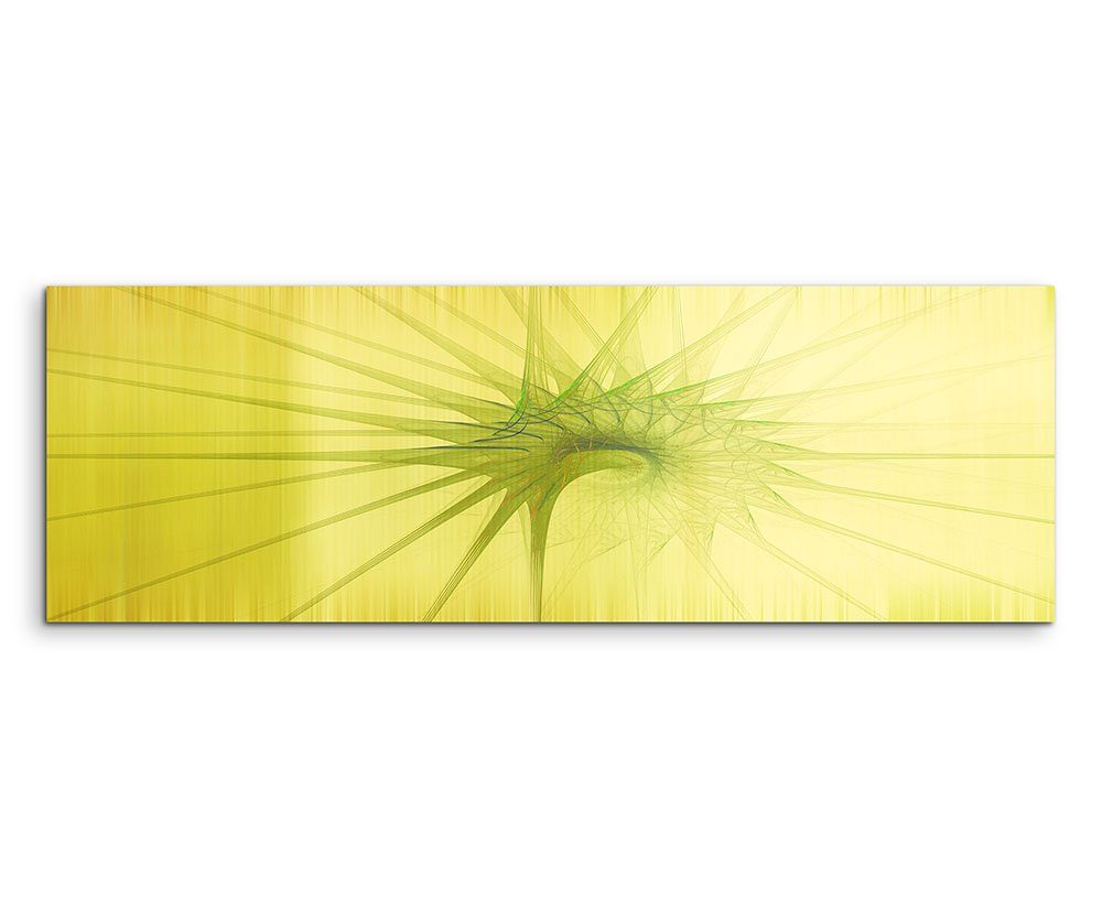 Sinus Art Leinwandbild Abstraktes Panoramabild 1009 150x50cm