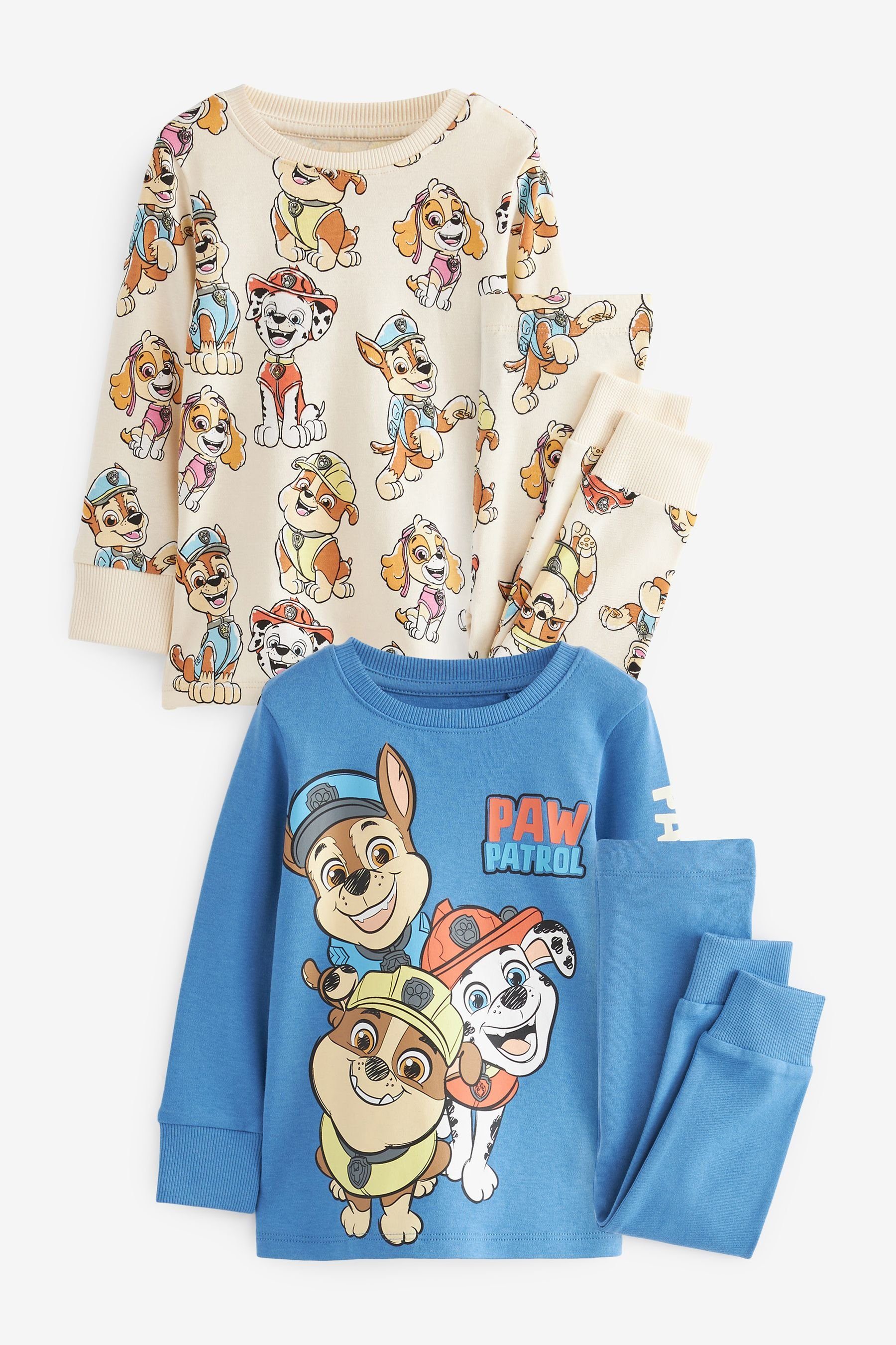 Next Pyjama Kuschelige Schlafanzüge 2er Pack 4 Tlg Aktuelles Design