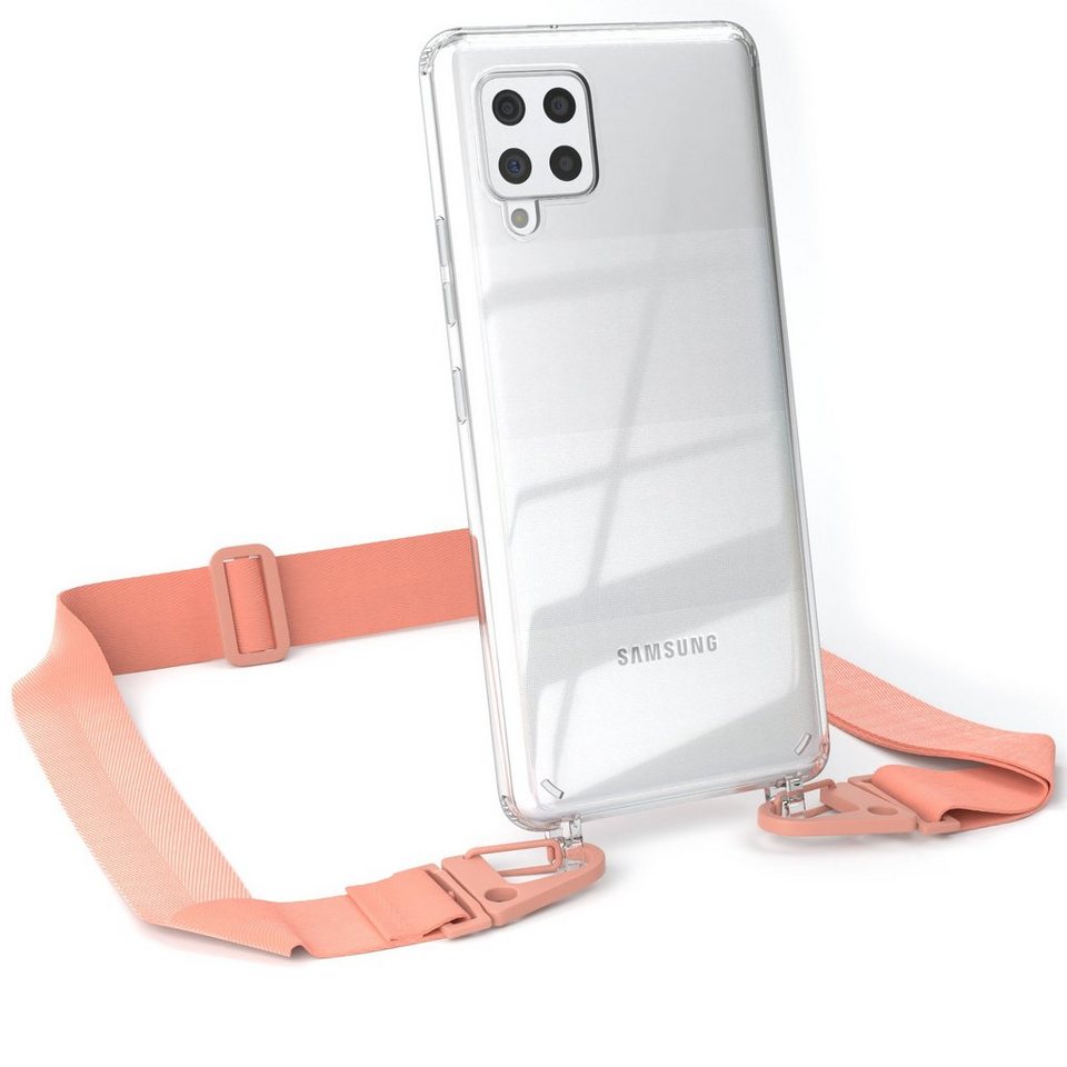 Eazy Case Handykette Silikon Kette Karabiner Für Samsung Galaxy A42 5g
