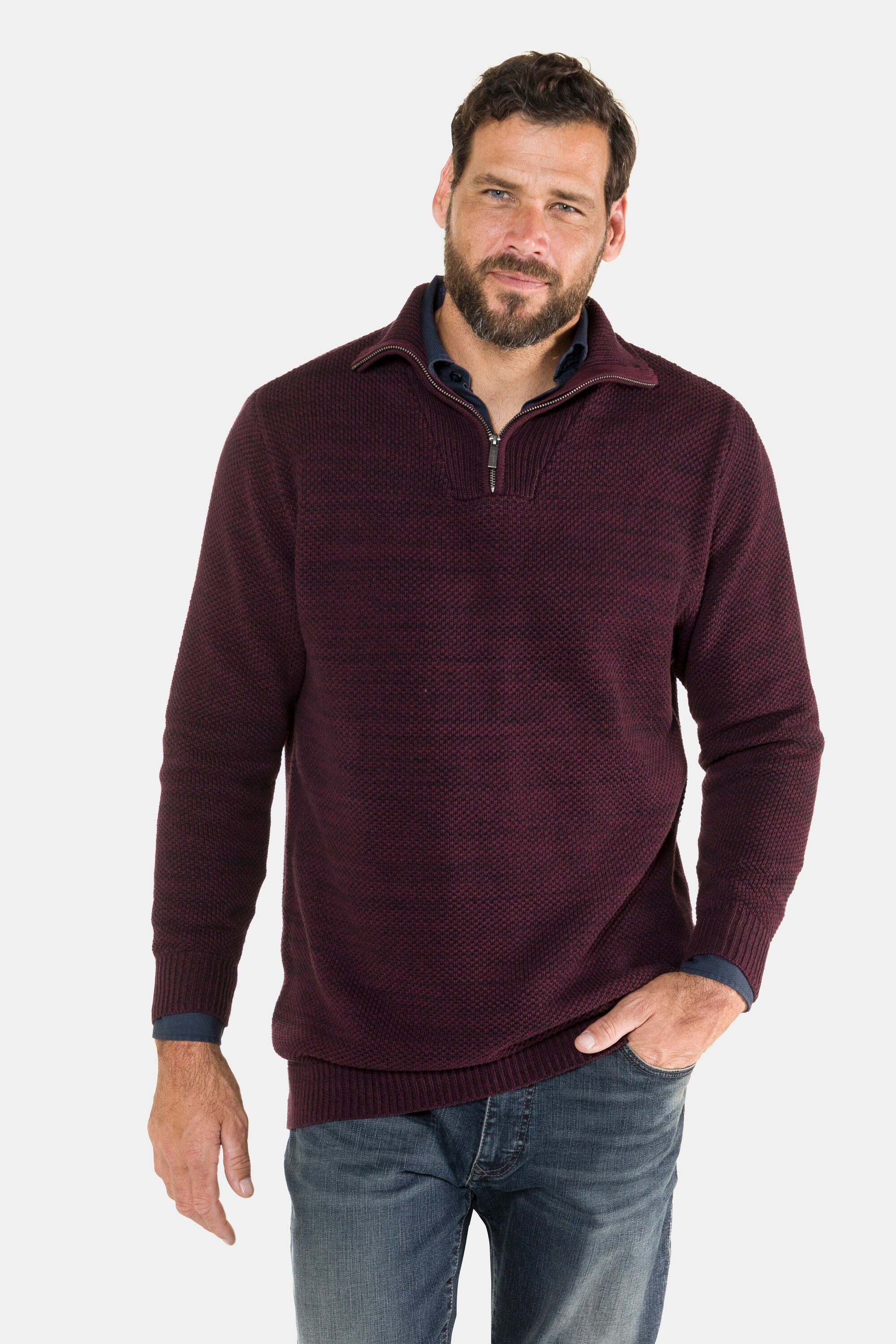JP1880 Troyer bis 64 Troyer aus Strick mit Struktur Pullover ...