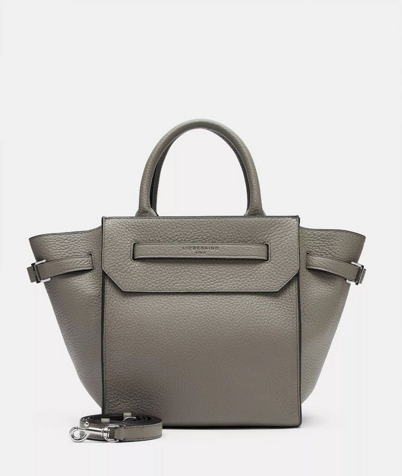 Liebeskind Berlin Shopper Lora Satchel M Heavy Pebble Thunder