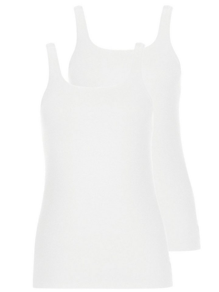 Lisca Achseltop 2er Pack Damen Trägerhemd Emma Spar Set 2 St
