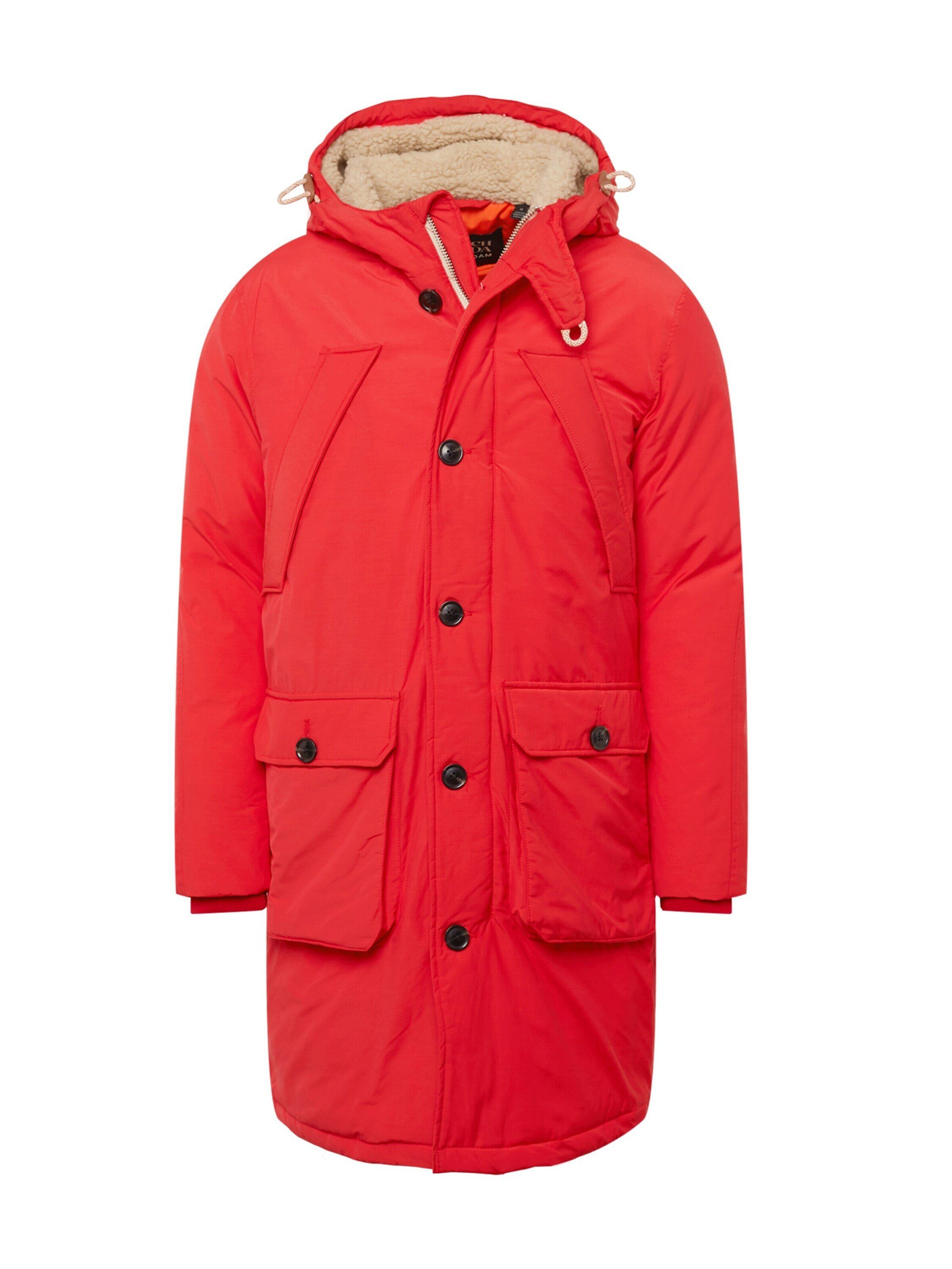 Scotch & Soda Parka (1-St), Seitliche Eingrifftaschen