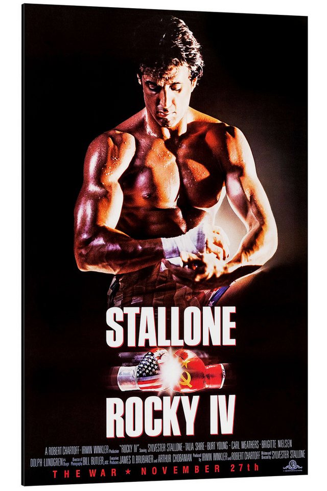 Posterlounge Alu Dibond Druck Vintage Entertainment Collection Rocky