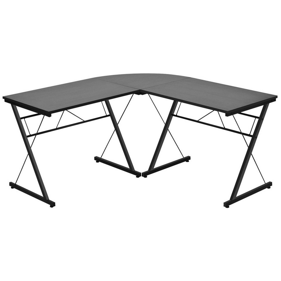 Komfotteu Computertisch Eckschreibtisch L Förmiger 150x150x76cm