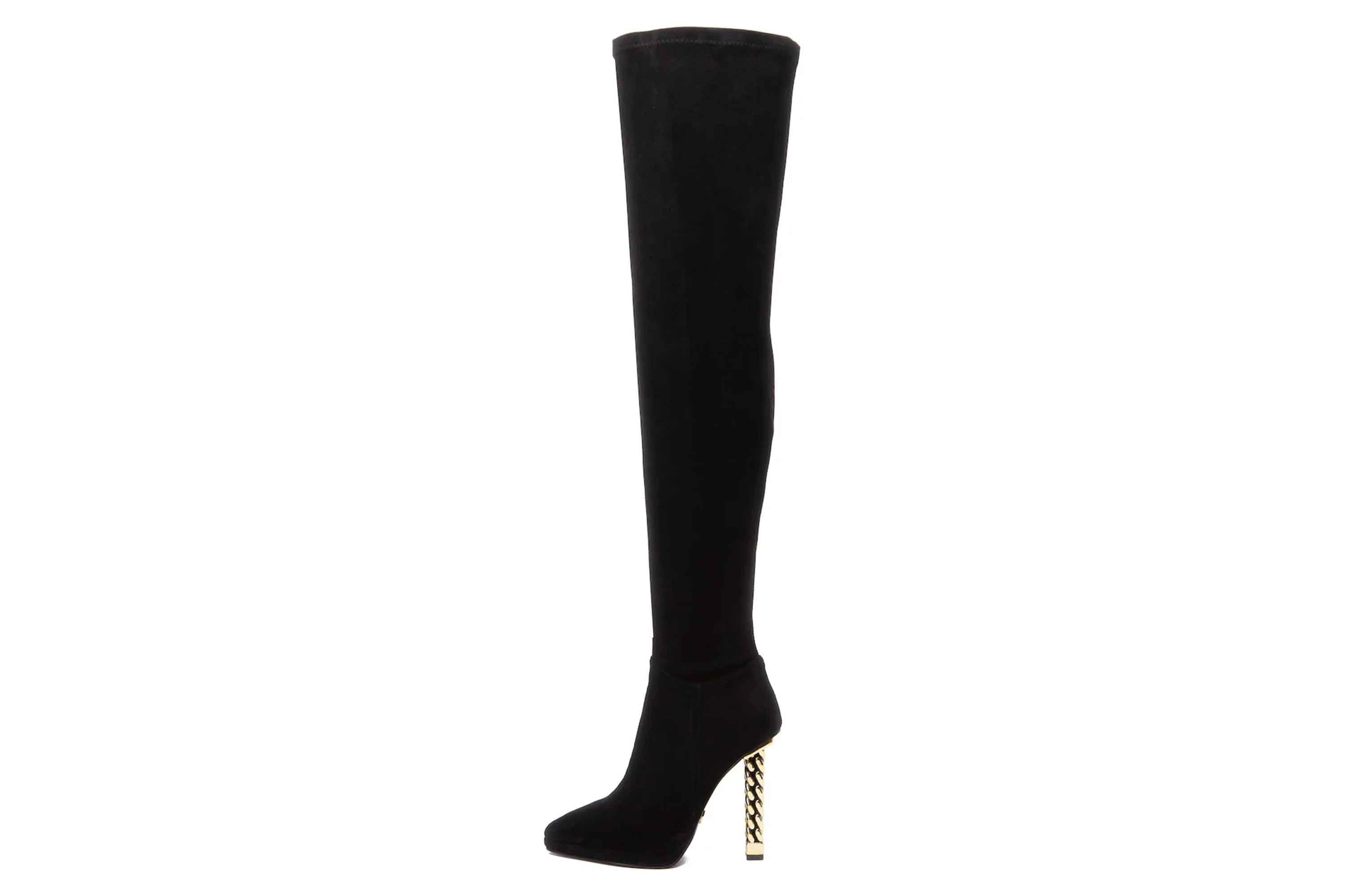 Giaro [D2C] ALISSA BLACK VELOUR Stiefel