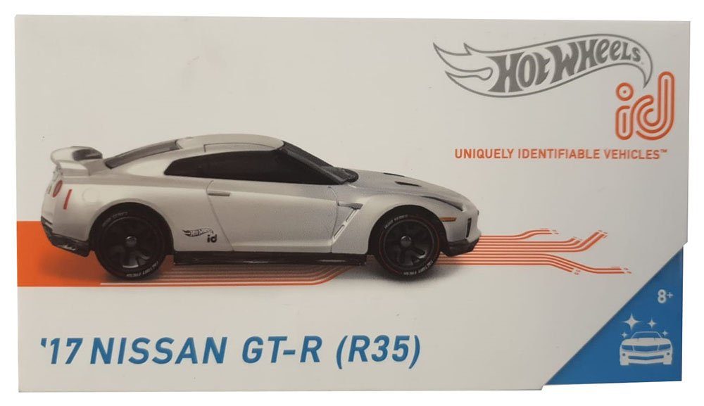 Mattel® Spielzeug-Auto Hot Wheels iD FXB13 - '17 Nissan GTR R35 mit NFC-C