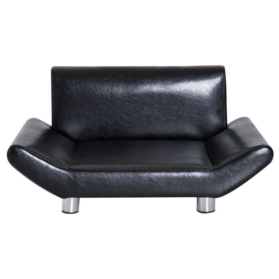 Pawhut Tierbett Haustiersofa In Lederoptik