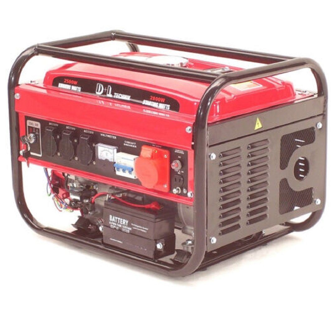 Apex Stromgenerator Gas- u. Benzin-Generator Stromerzeuger 2800 LPG E ...
