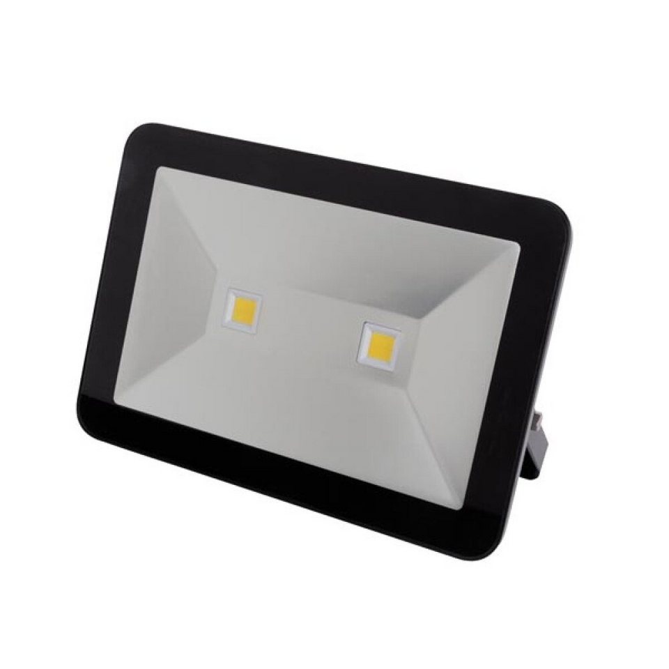 Perel Flutlichtstrahler Design Led Strahler 100 W Neutralweiß Schwarzes