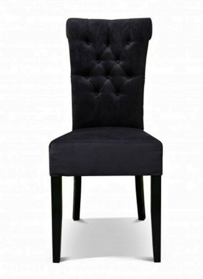 Jvmoebel Stuhl Chesterfield Stuhl Sessel Leder Textil Stoff StÜhle